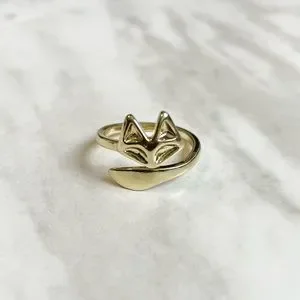 Jewelry | New Gold Plated Adjustable Fox Ring | Poshmark